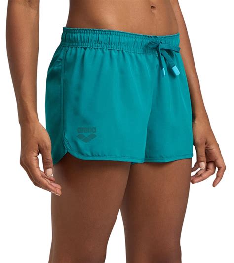 Arena Womens Solid Team Shorts At