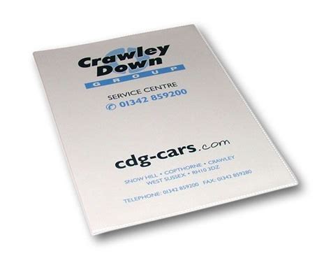 Large Vehicle Document Wallet In A Variety Of Colours