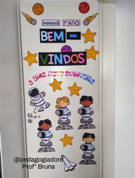 Decoração Porta De Sala De Aula Volta As Aulas