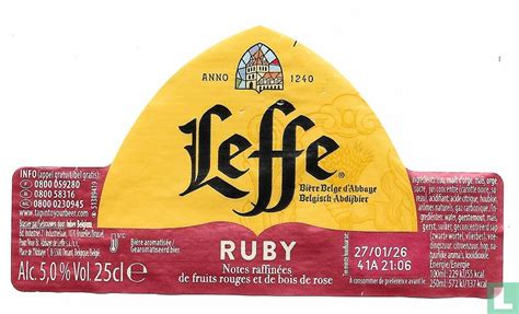 Leffe Ruby Inbev Belgium Brussel Lastdodo