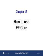 Mastering EF Core Key Concepts For Database Development Course Hero