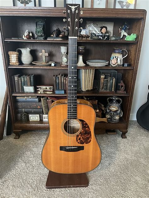 E A Foley 312 Spruce And Ambrosia Tiger Flamed Maple Reverb