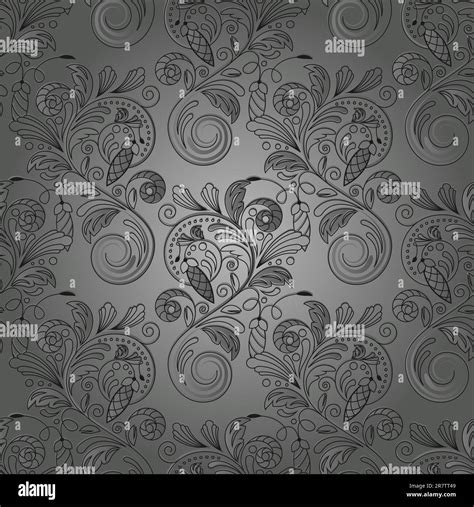 Vector Seamless Monochrome Background Stock Vector Image And Art Alamy