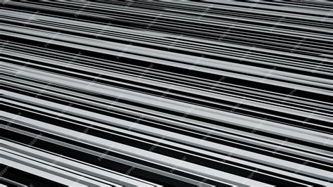 Premium Photo White And Black 3d Lines Texture Background