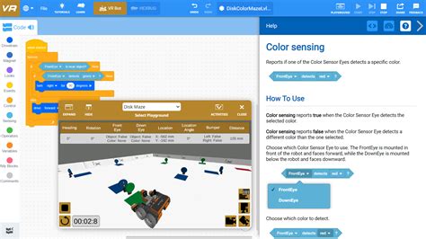 vexcode install vr vex robotics