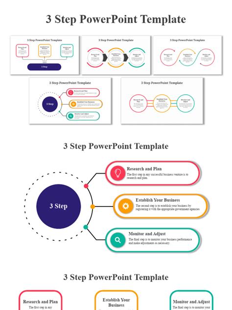 slide egg 479357 3 step powerpoint template download pdf