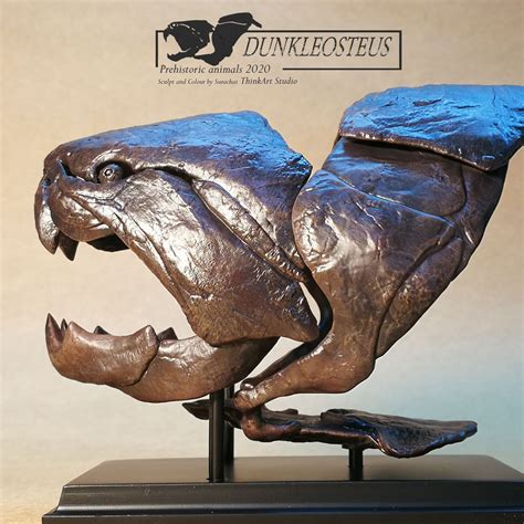 Stl File Dunkleosteus Fossil・3d Printable Model To Download・cults