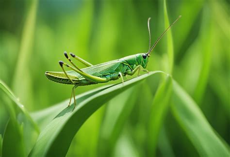 The Spiritual Meaning Of Green Grasshopper