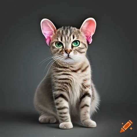 Cat With Human Ears On Craiyon