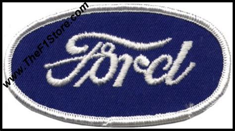 Vintage Ford Logo Sew On Patch Fordlogopatch01