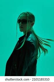 Sexy Girl Matrix Stock Photo 2101185310 Shutterstock