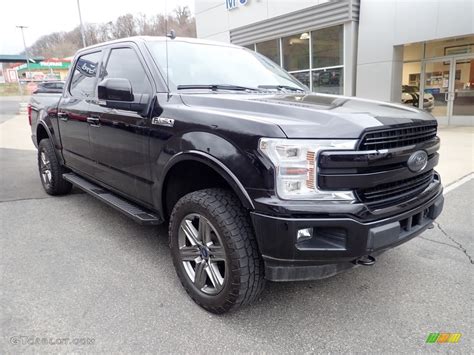 Agate Black 2020 Ford F150 Lariat Supercrew 4x4 Exterior Photo