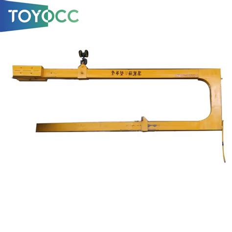 U Shaped Container Lifting Cranes U Frame Lifter For Glass And Jib Arm