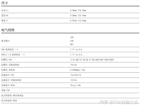Iim 42652 Invensense Imu 惯性测量设备 知乎