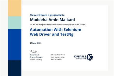 Madeeha Amin Malkani On Linkedin Automationtesting Automation Testautomation Testing
