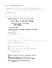 LinkedStack Java Import Java Util EmptyStackException The Generic Stack Class Represents