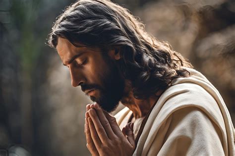 Download Jesus Christ Praying Jesus Christ Praying To God Royalty