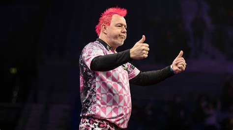 Premier League Darts Peter Wright Out To Stop Michael Van Gerwens
