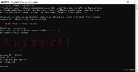 Angular脚手架安装，详细过程 Csdn博客