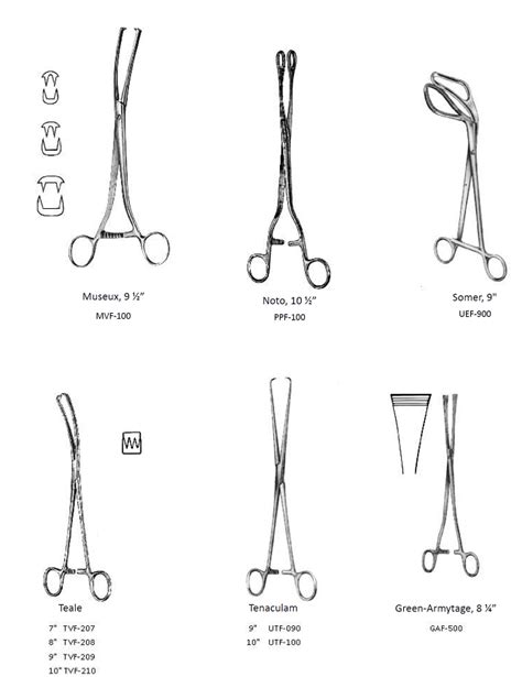 Uterine Elevating Forceps Genetic Instruments