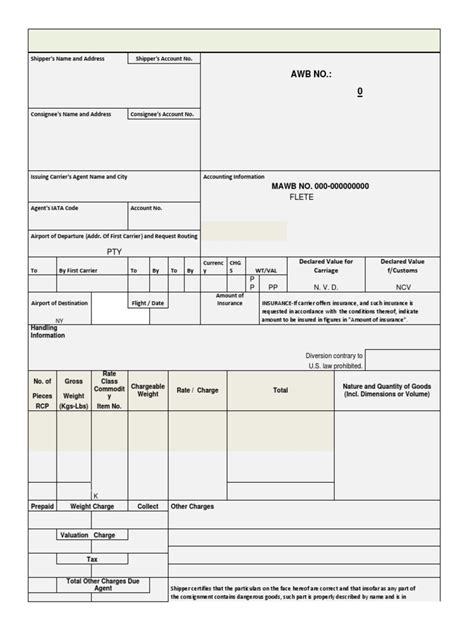 Documentos De Embarque Download Free Pdf Cargo Business Law