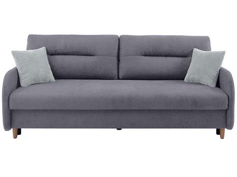 Verto Lux 3dl Brw 3 Seater Sofa Grey European Modern Furniture Store