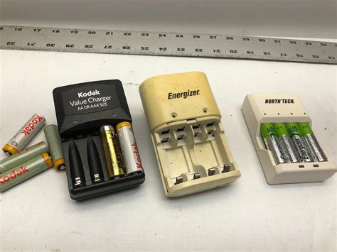 Lot Rechargable Batteries