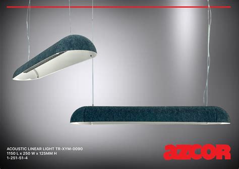 Sound Absorbing Acoustic Linear Light Tr Xym 0090