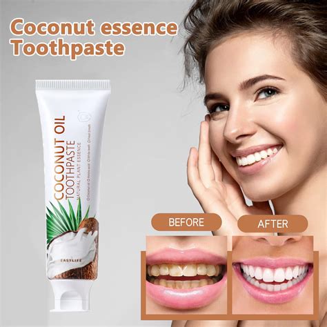 Shop This Look Coconut Oil Glow Boost Toothpaste Oral Clean Formula
