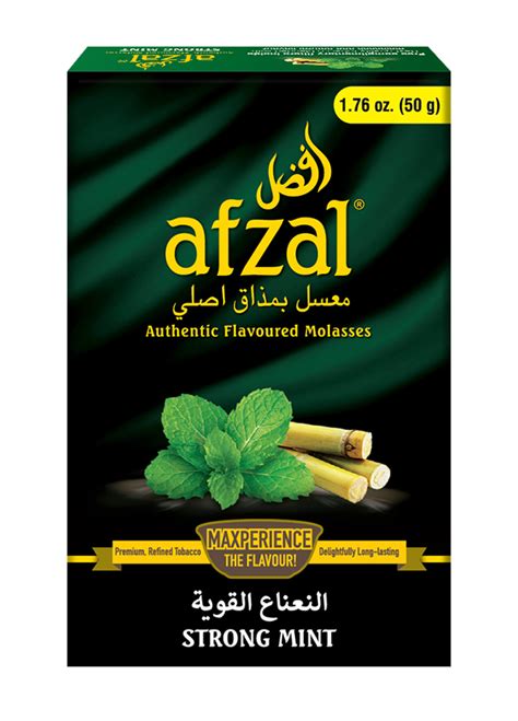 Afzal Strong Mint Hookah Flavor Buy Wholesale Shisha Online