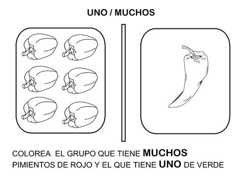 Recursos EducaciÓn Infantil Uno Muchos