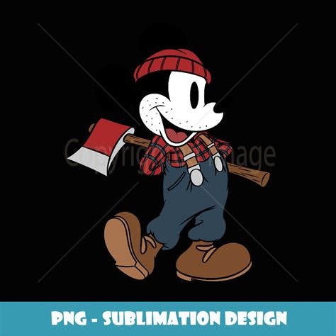 Disney Mickey Mouse Lumberjack Outfit Modern Sublimation P Inspire Uplift