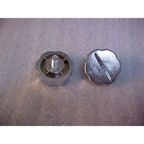 Redman Cb Hamradio Cobra Galaxy Mounting Chrome 5mm Knobs 2 Per Order