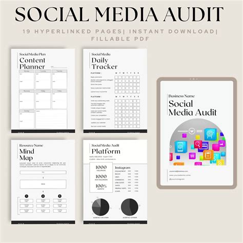 Social Media Analytics Report Media Audit Kit Social Analytics