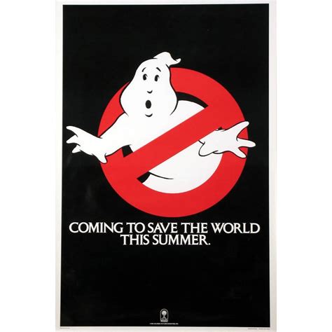 Ghostbusters Film Poster 1984 For Sale At 1stdibs Ghostbusters