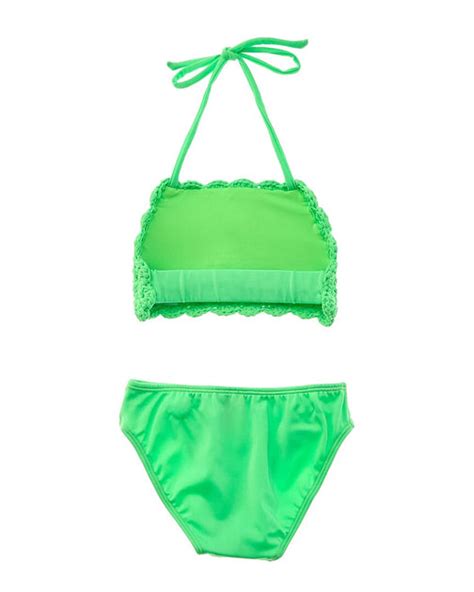 Little Peixoto Amerie Crochet Bikini Set Shopsimon