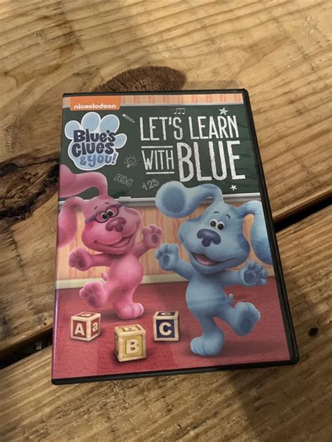 Blues Clues And You Lets Learn With Blue Dvd £379 Picclick Uk