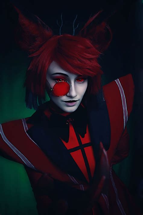 Alastor Cosplay Alastor Makeup Alastor Moody Costume Radio Demon