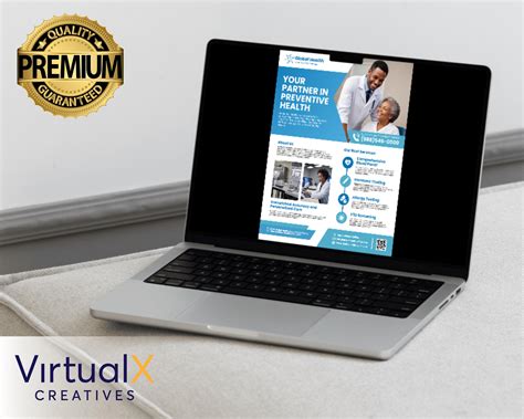 Lab Testing Flyer Medical Laboratory Flyer Diagnostics Clinic Mobile