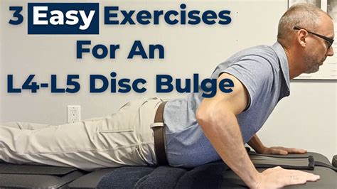 3 Easy L4 L5 Disc Bulge Exercises For Relief And Mobility Dr Chris