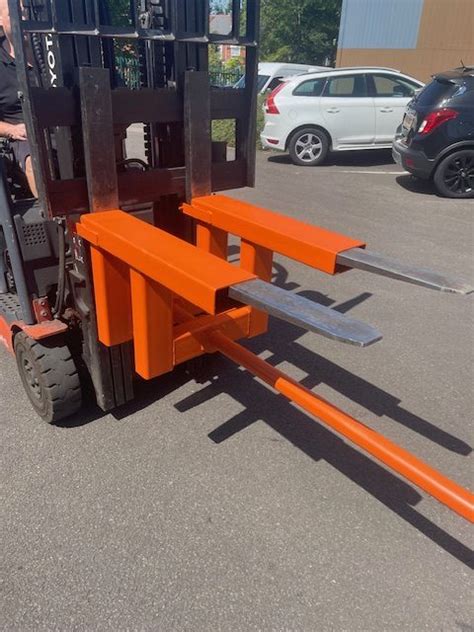 Forklift Boom Cradle For 4m Rolls Uk Display Stands