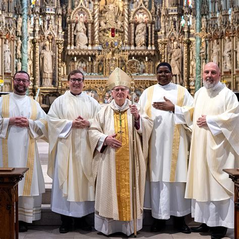 Jesuits Congratulations To Marc André Veselovsky Sj Second From Left Who Was Ordained To
