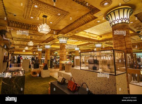 Interior Of The Famous Harrods Store The Biggest Department Store In