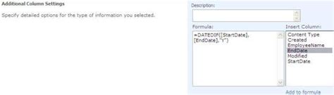 Using SharePoint Calculated Fields
