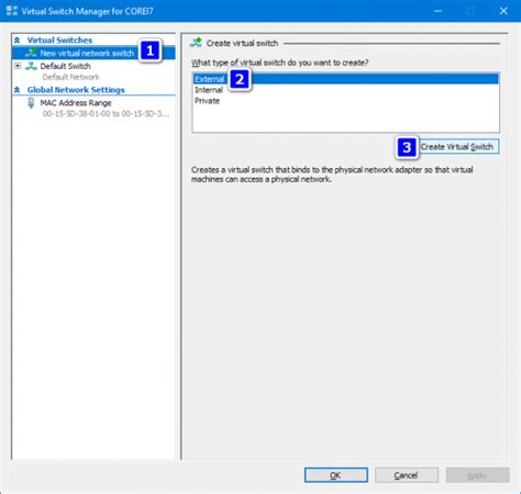 Allow Remote Access To Hyper V Vm From Lan And Internet Create External Switch