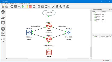 setting vrrp mikrotik gns3 lab64 sys ops id herdiana3389