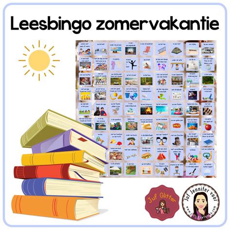 Leesbingo Zomervakantie Juffrouw Femke