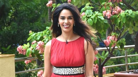 Mallika Sherawat Looks Stunning In Red Flowy Dress Bollywood Hungama