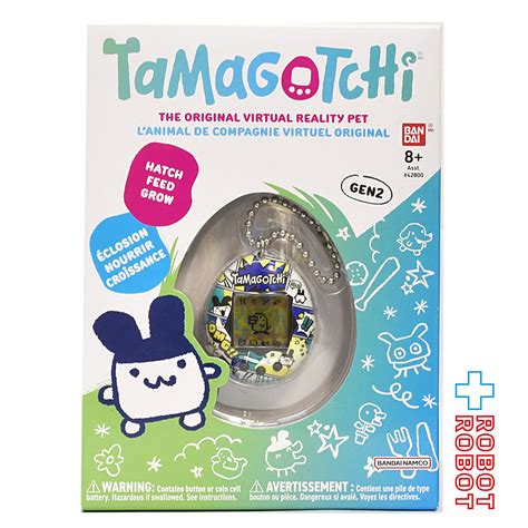 バンダイ Us版 オリジナルたまごっち Gen 2 みみっち コミックブック Robotrobot