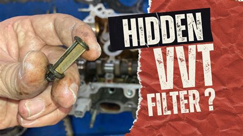 Rough Engine Find And Clean This Hidden Vvt Filter Now Youtube